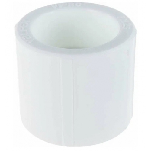 Муфта 50 мм внутренний-внутренний Valfex PP-R белый, для полипропиленовых труб купить недорого ...