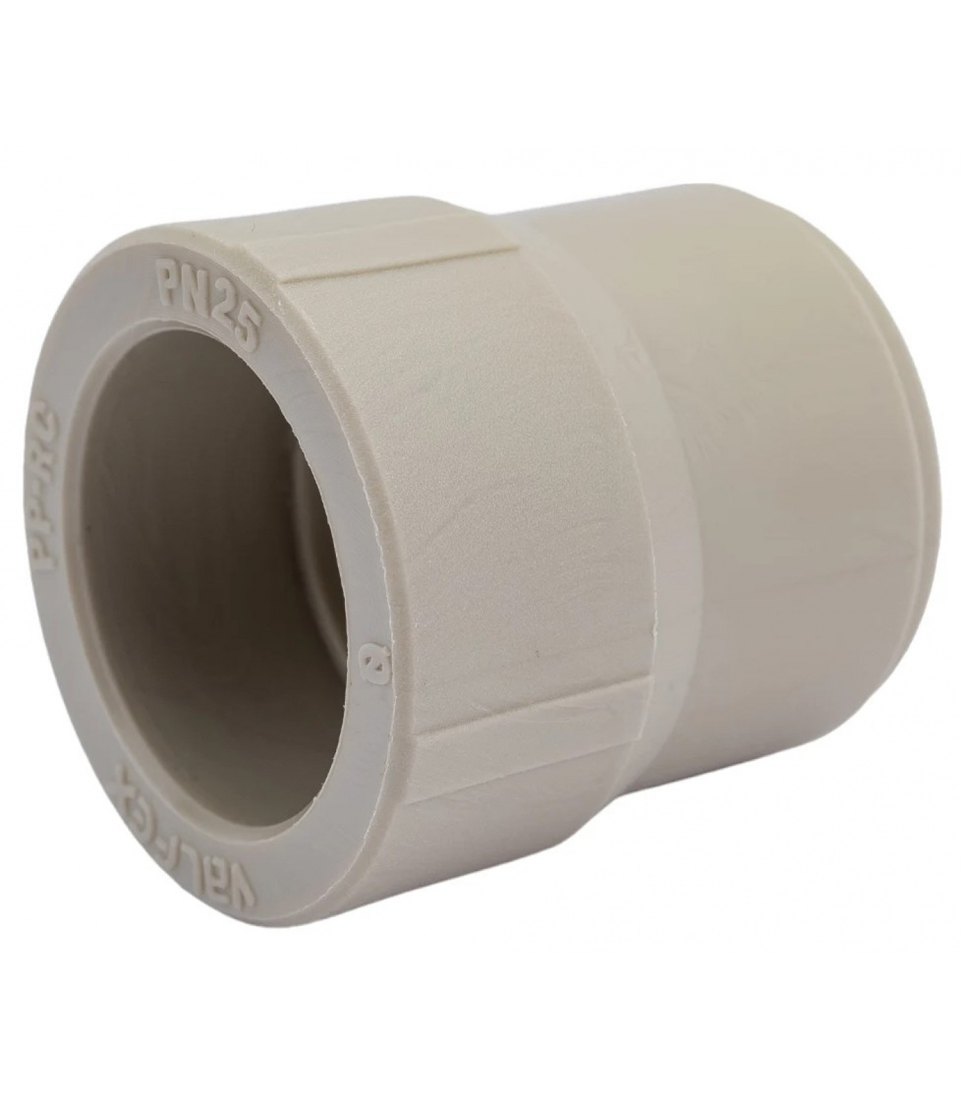 Муфта 50 х 40 мм наружный-внутренний Valfex PP-R серый для полипропиленовых труб купить недорого ...