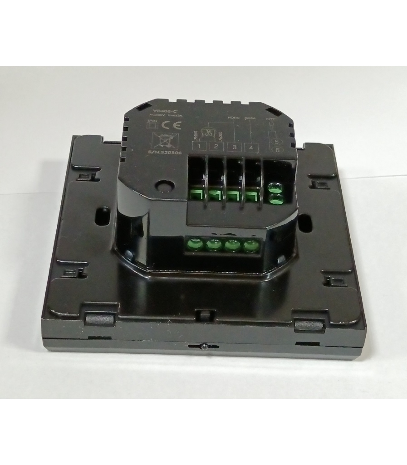 Терморегулятор комнатный Vieir VR406-C сенсорный, програмируемый, черный купить в Ульяновске ...