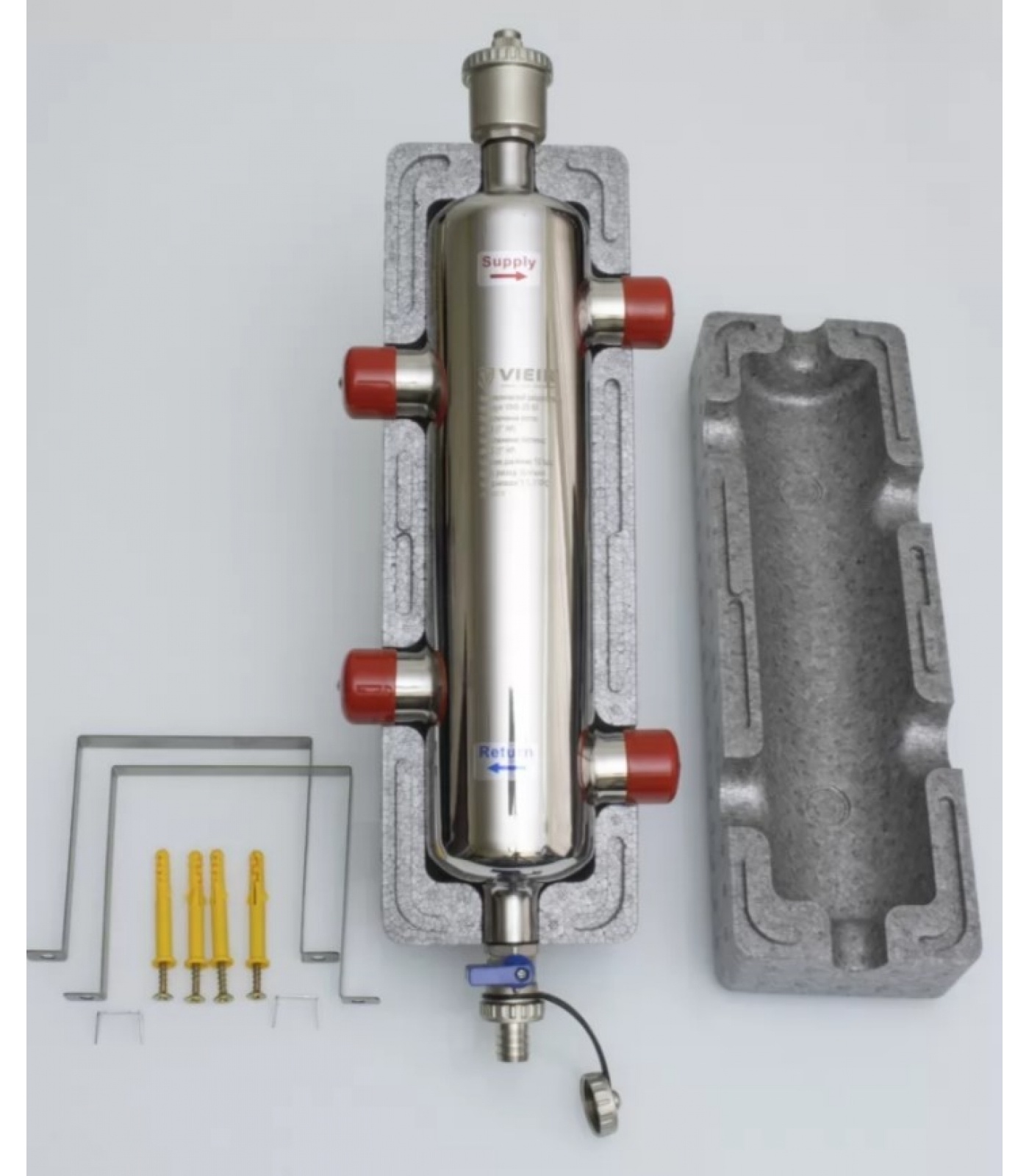 Гидравлический разделитель Vieir DN32, 120кВт купить в Ульяновске | Санрай