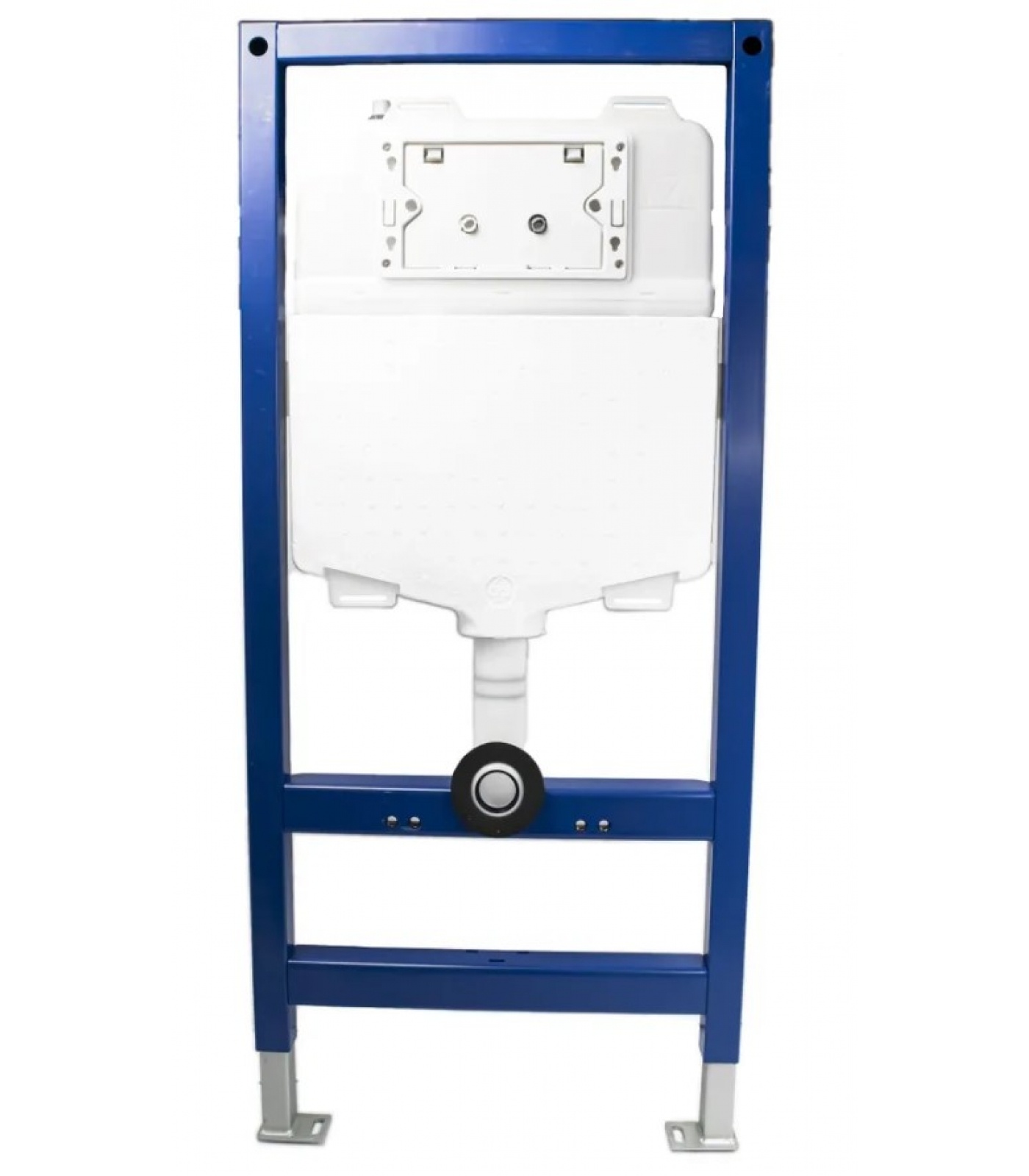 Инсталяция для унитаза Vieir VRQ60-A, крепления, панель смыва с двумя квадратными кнопками ...