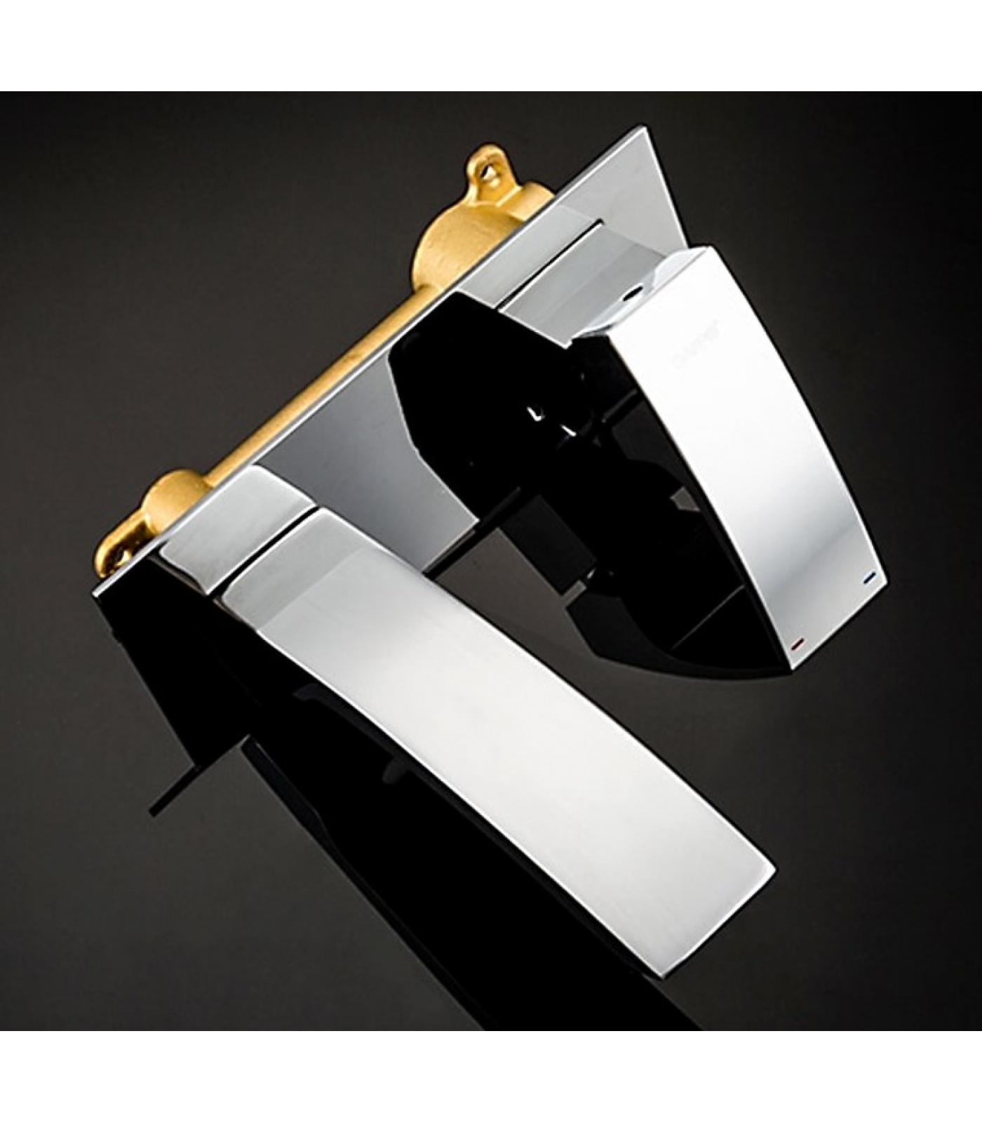 Смеситель для раковины Gappo G1007-2, встраиваемый, хром купить недорого | Санрай